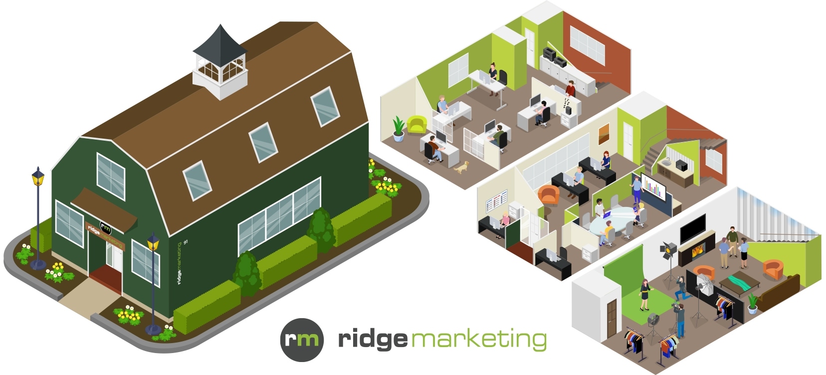 Why Isometric Illustrations Continue to Boom - Ridge Marketing